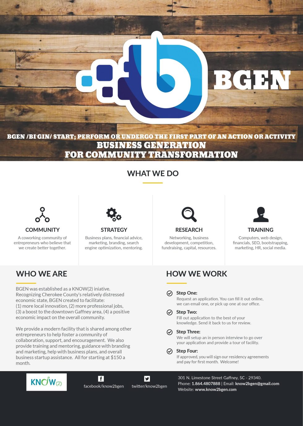 BGEN | Business Generation for Community Transformation